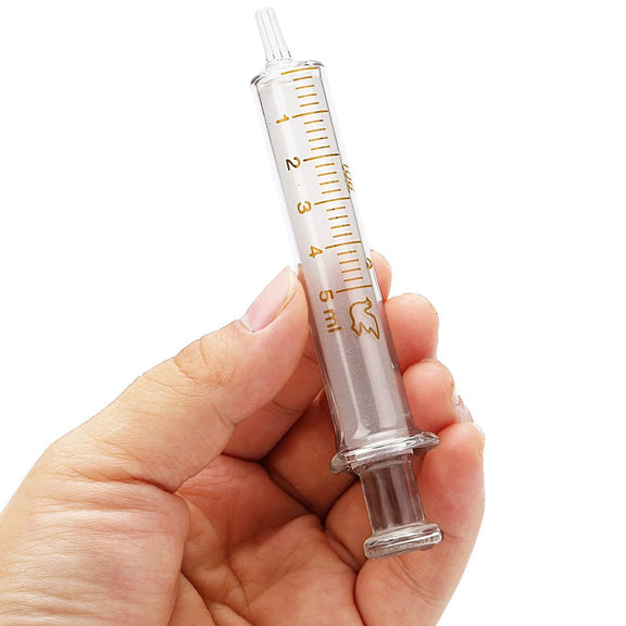 5ml Glass Syringe with 20G Metal Needle for Solder Flux Dispensing ...