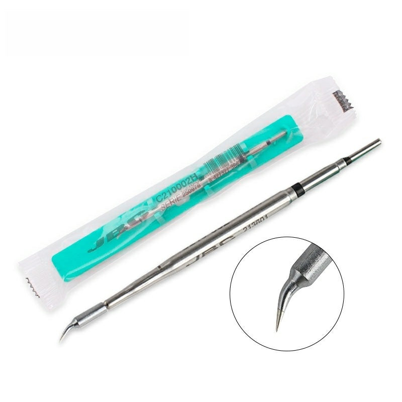 JBC C210 Soldering Iron Tip for Precision Motherboard Chip-Level Repai ...