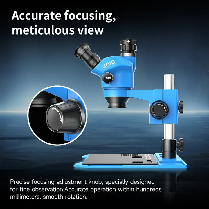 JCID M3750A 7-50 Times Continuous Zoom Microscope for Chip-Level Repai ...
