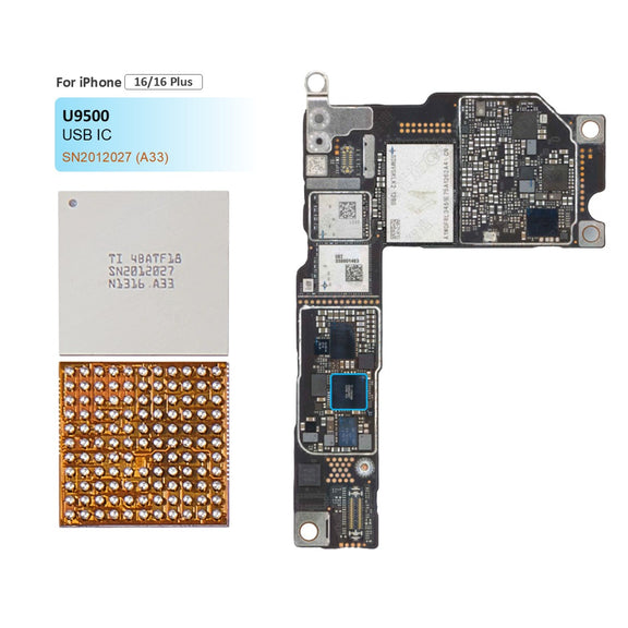Universal USB IC For iPhone 16/ 16 Plus/ 16 Pro/ 16 Pro Max (SN2012027 ...