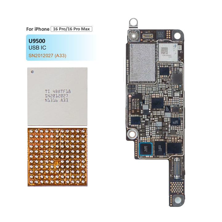 Universal USB IC For iPhone 16/ 16 Plus/ 16 Pro/ 16 Pro Max (SN2012027 ...